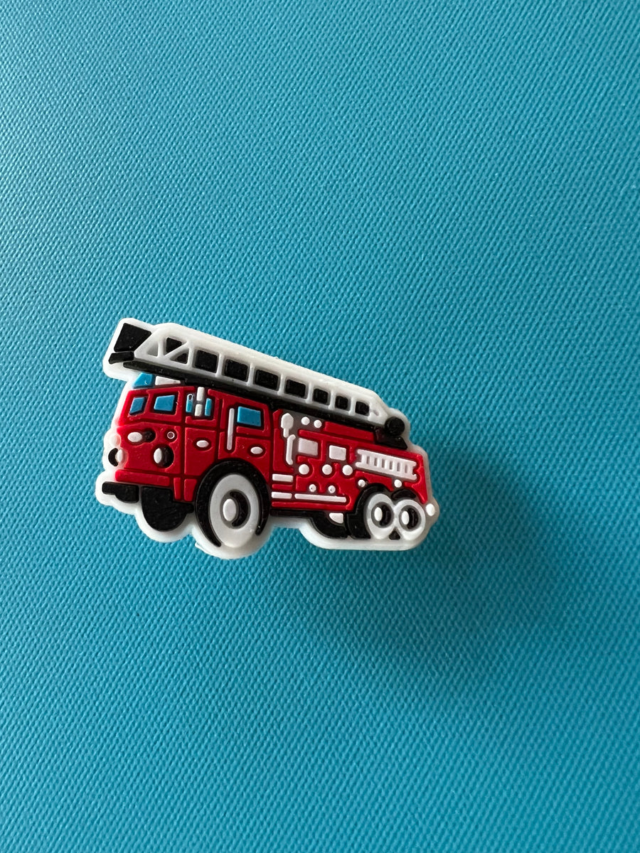 Fire truck fire fighter Charm – LollyPop Charms